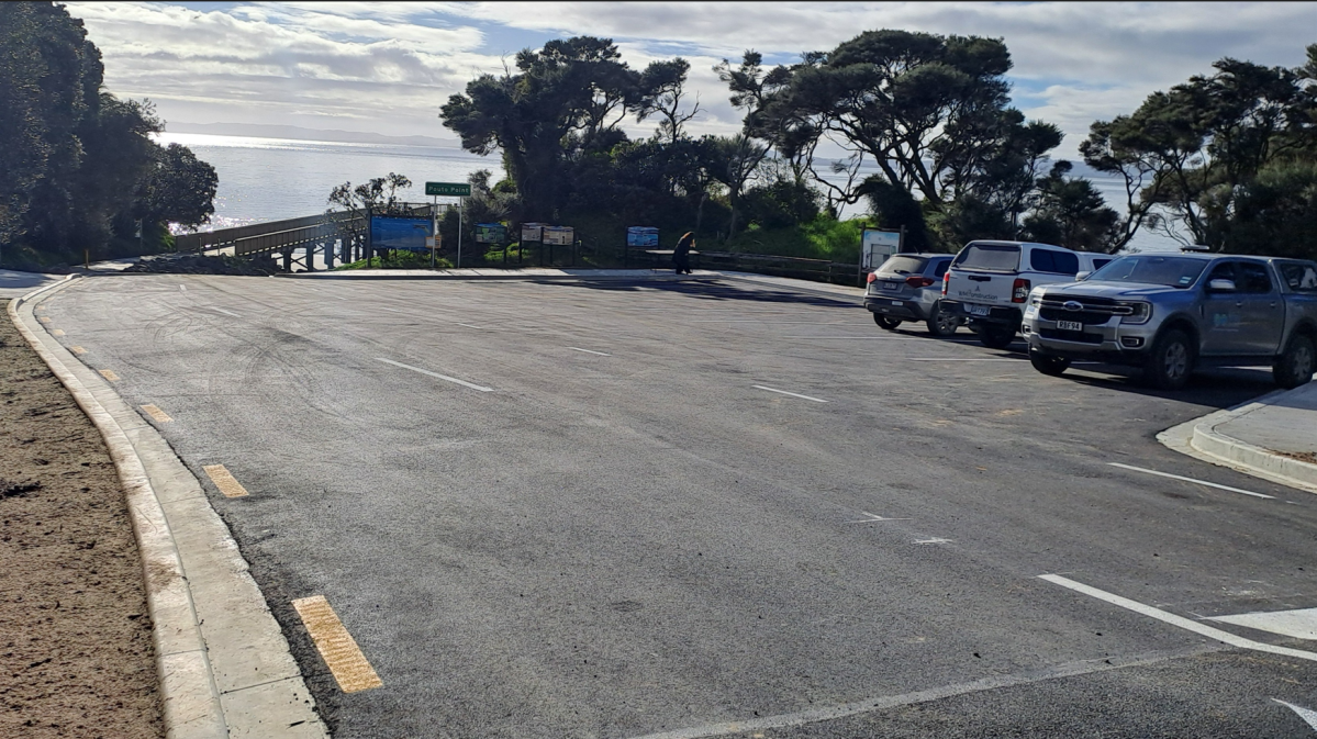 Smoother, safer parking at Pouto | Kaipara District | New Zealand