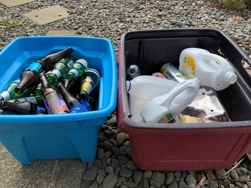 Recycling crates reduce waste | Kaipara District | New Zealand